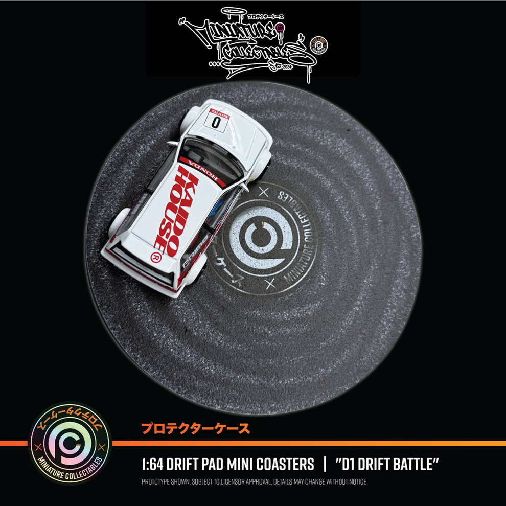Miniature Collectables 1:64 Drift Pad Mini Coasters!