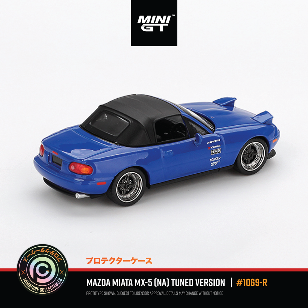 Mazda Miata MX-5 (NA) 'Tuned Version' Dark Blue #1069-R – Miniature ...