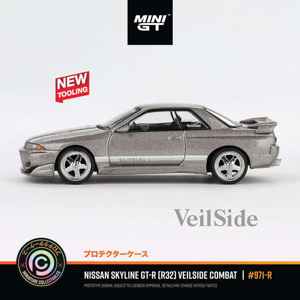 Nissan Skyline GT-R (R32) Veilside Combat C-I #MGT00971-R – Miniature ...