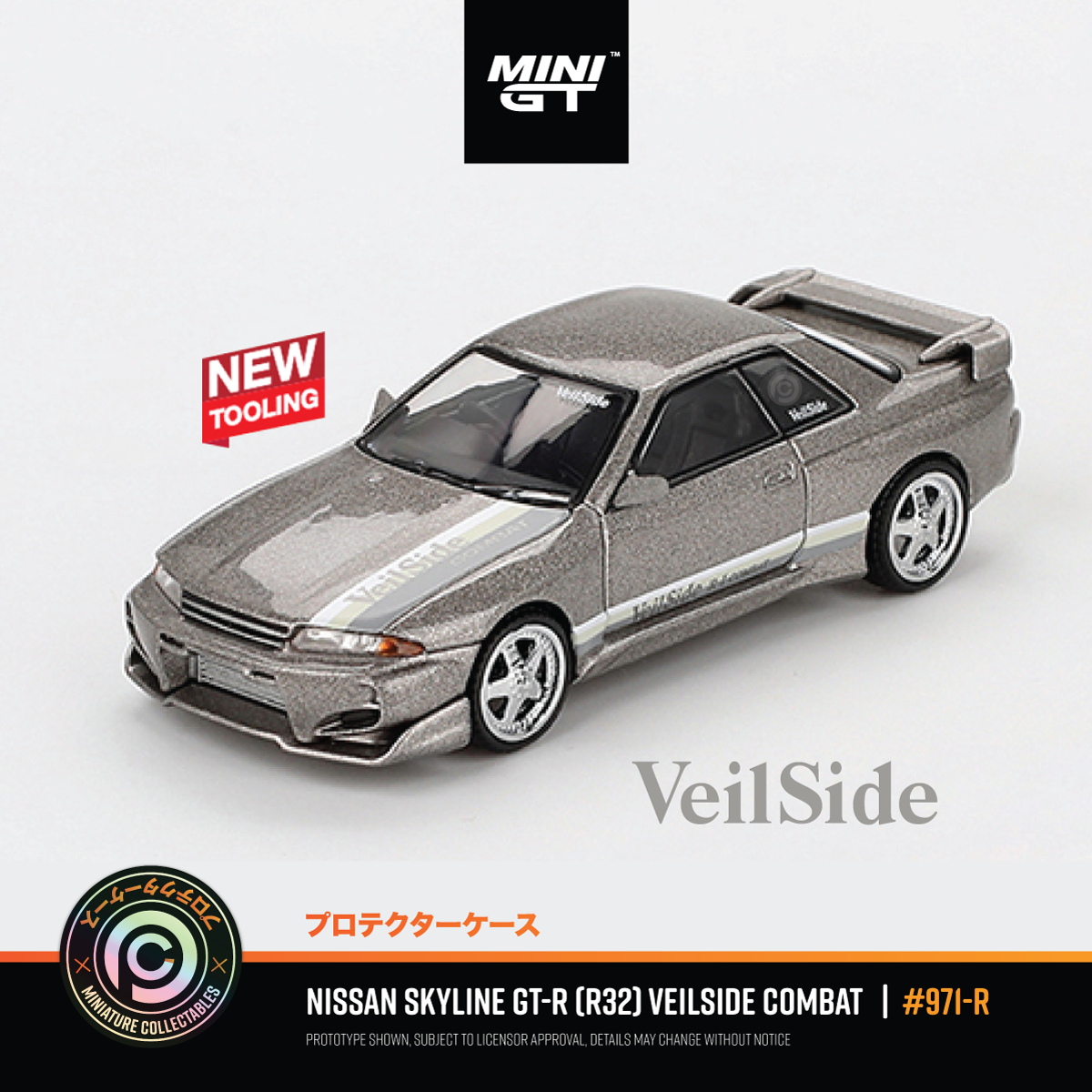 Nissan Skyline GT-R (R32) Veilside Combat C-I #MGT00971-R – Miniature ...