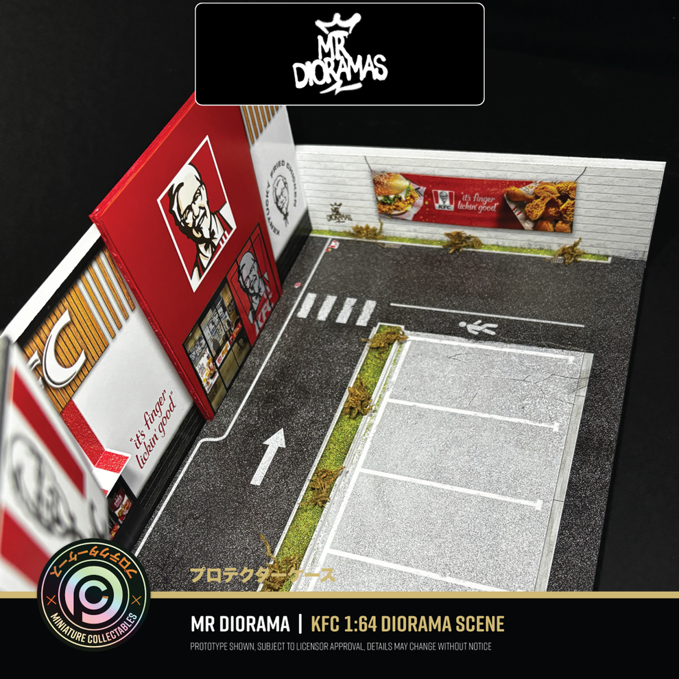 Mr Dioramas - KFC Diorama 1:64 Scene - Now in Australia! – Miniature ...