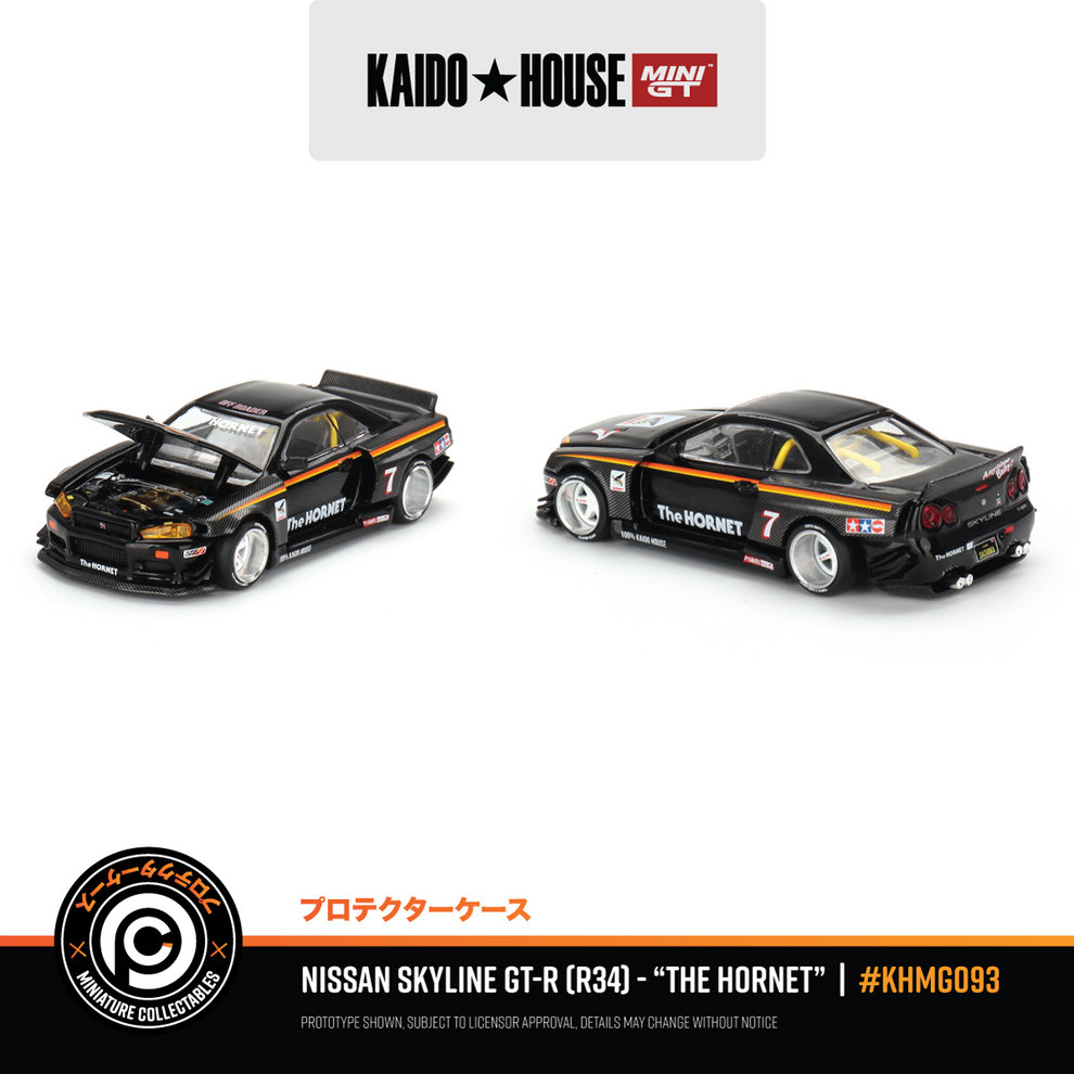 Nissan Skyline GT-R (R34) Tamiya "The Hornet" - Opened #KHMG093 ...