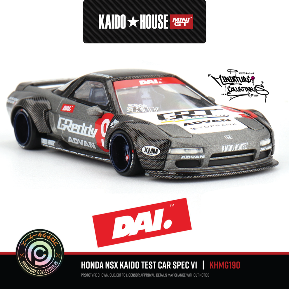 Honda NSX Kaido Test Car Spec V1 - KHMG190 – Miniature Collectables